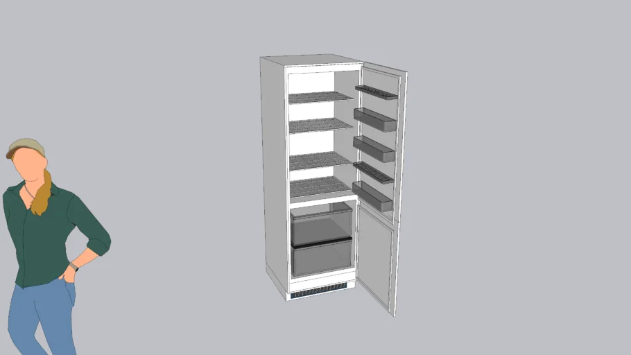 BUILT-IN REFRIGERATOR DINAMIC | 3D Warehouse