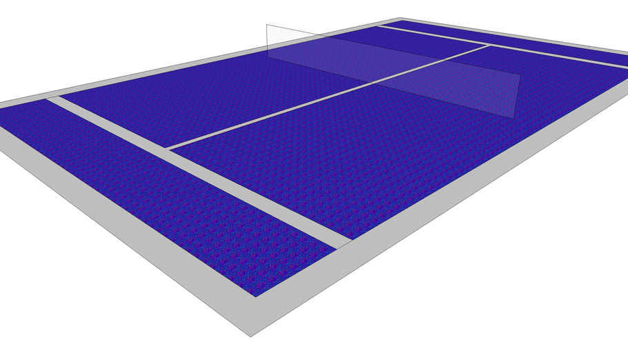 Tennis Pitch | 3D Warehouse