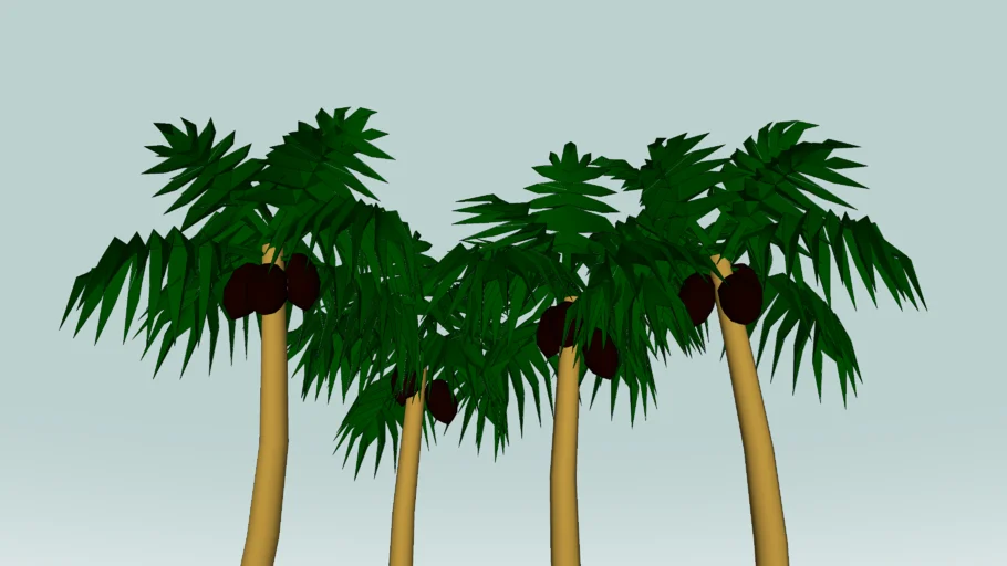 palm trees | 3D Warehouse