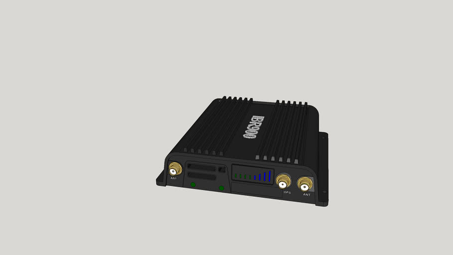 CradlePoint IBR900 Router | 3D Warehouse