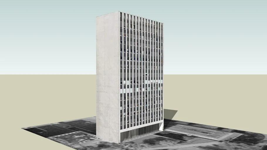 Tour Cofonca, Puteaux | 3D Warehouse