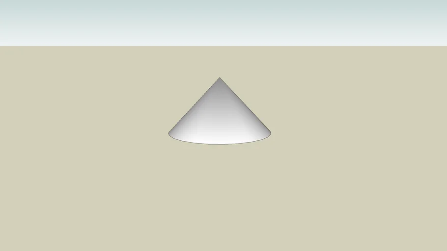 Cone (for 3d shapes) | 3D Warehouse