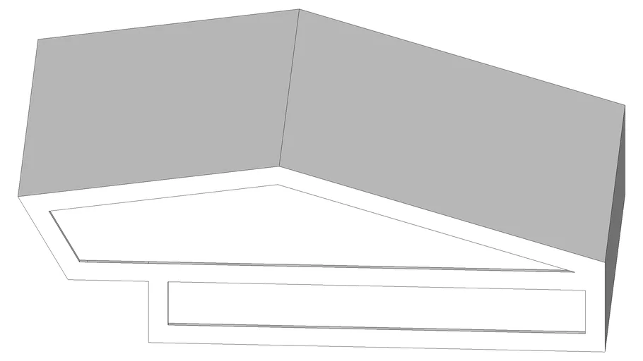 Large Rectangular Roof Vent | 3D Warehouse