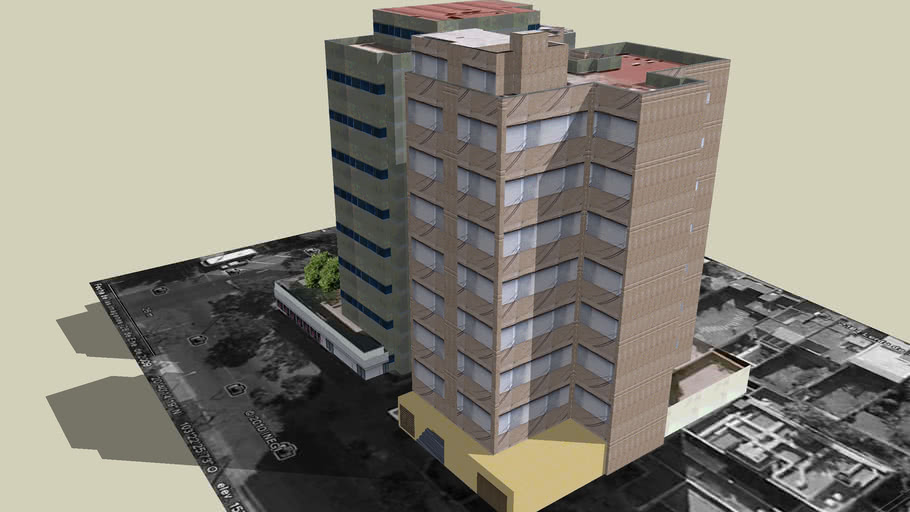 edificio de departamentos | 3D Warehouse