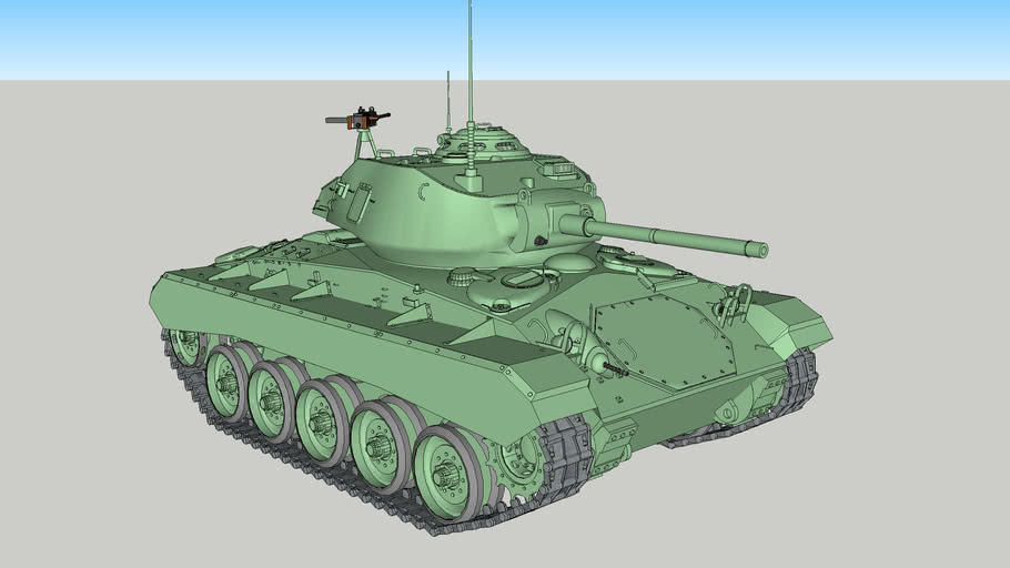 M24 CHAFFEE | 3D Warehouse