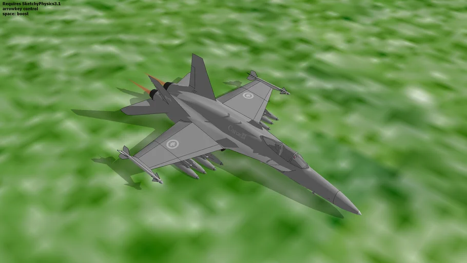 ver1.1 Single object plane (sketchyphysics 3.1) | 3D Warehouse