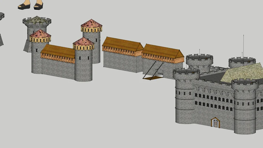 Small Castle | 3D Warehouse