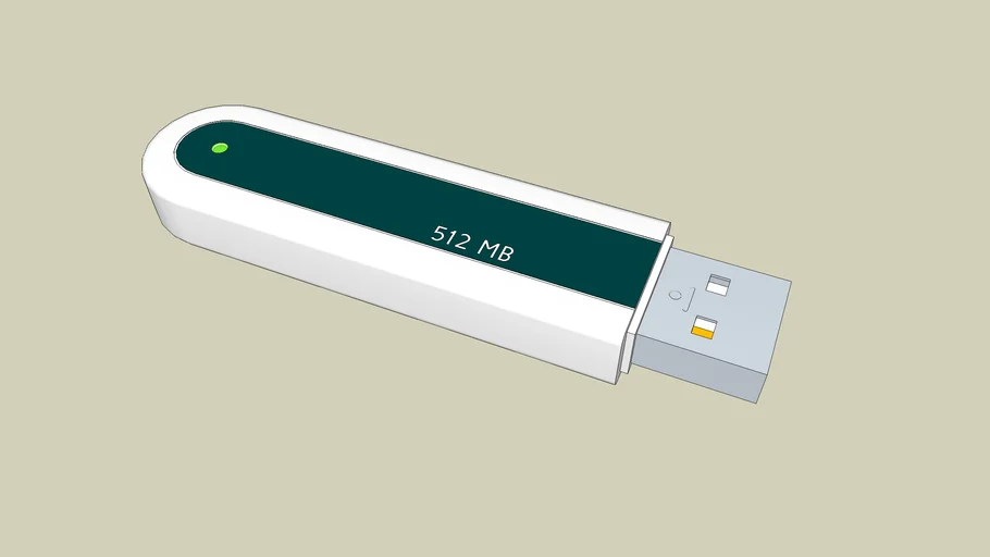 USB Thumbdrive | 3D Warehouse