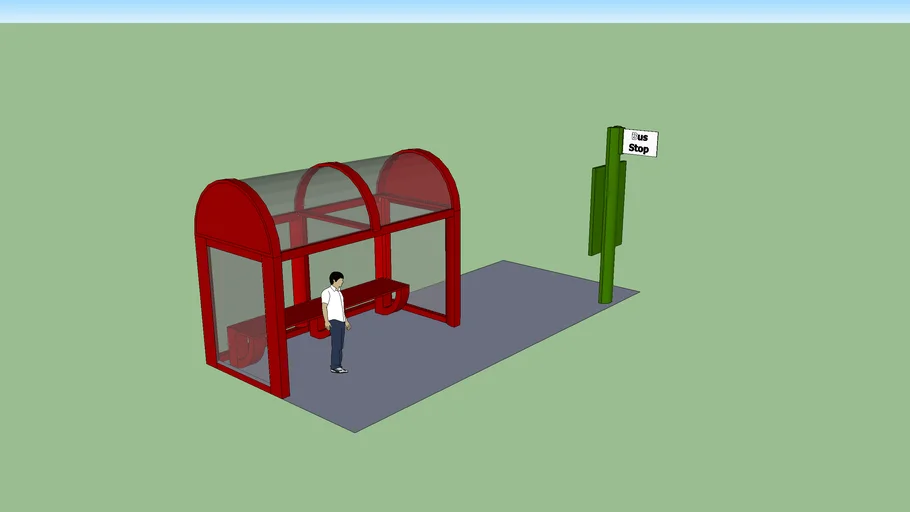 bus stop | 3D Warehouse