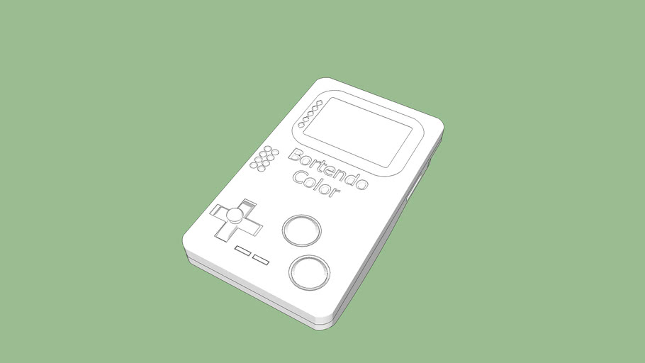 Nintendo GameBoy Color | 3D Warehouse