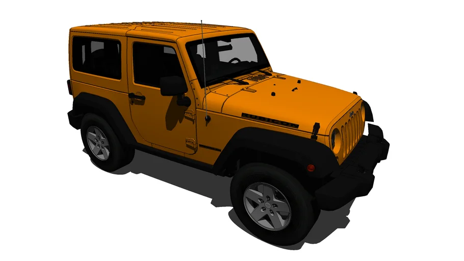 Jeep wrangler rubicon | 3D Warehouse
