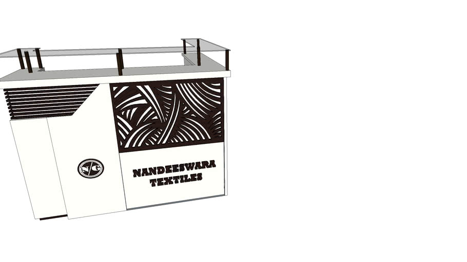 TEXTILE CASH COUNTER | 3D Warehouse