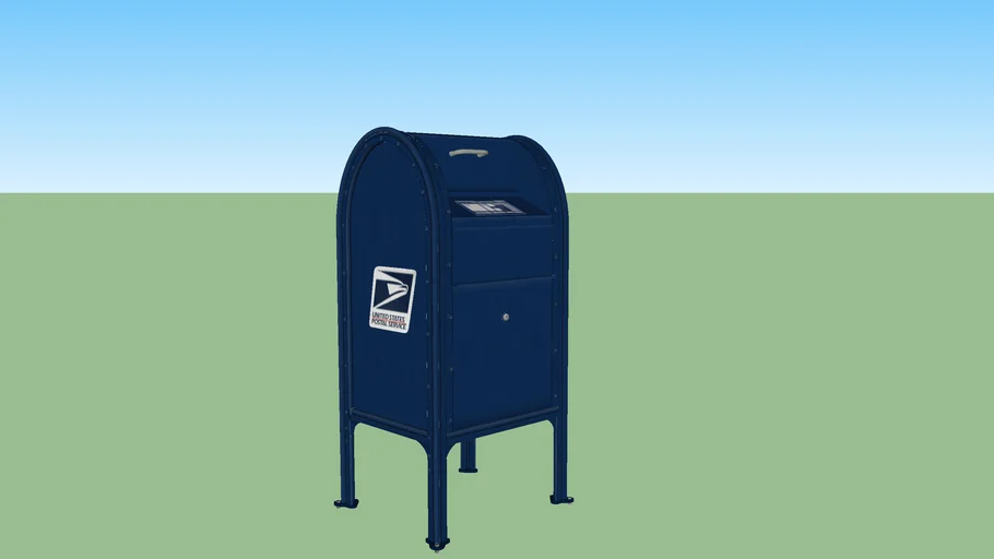Mail Collection box | 3D Warehouse