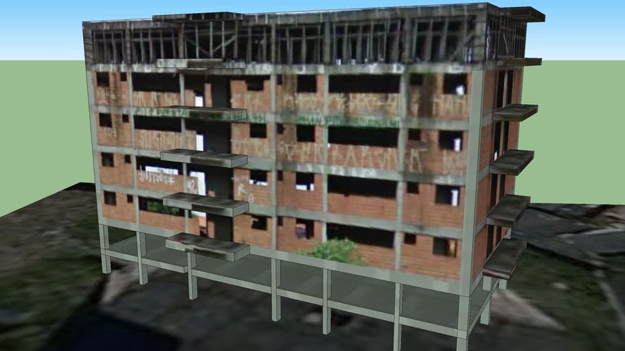 Predio em Obras desde os anos 90 | 3D Warehouse