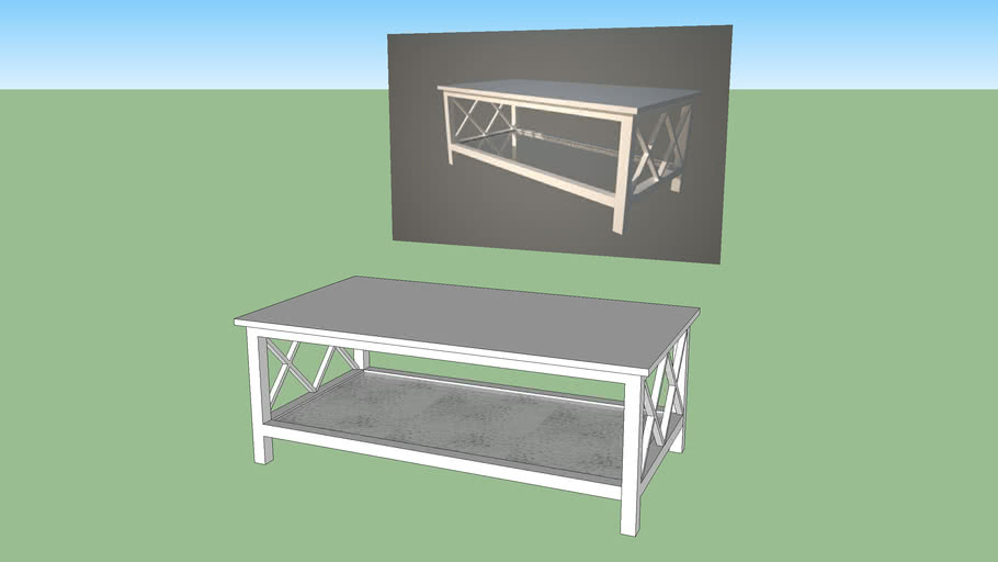 Hampton coach table | 3D Warehouse