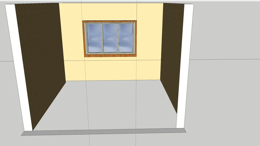 Simple Room | 3D Warehouse