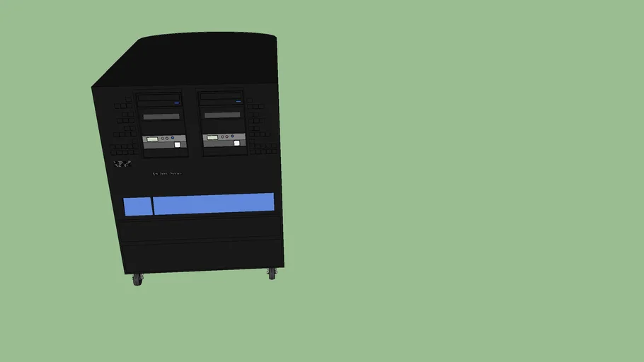 IBM AS/400e server (model 9406-620) | 3D Warehouse