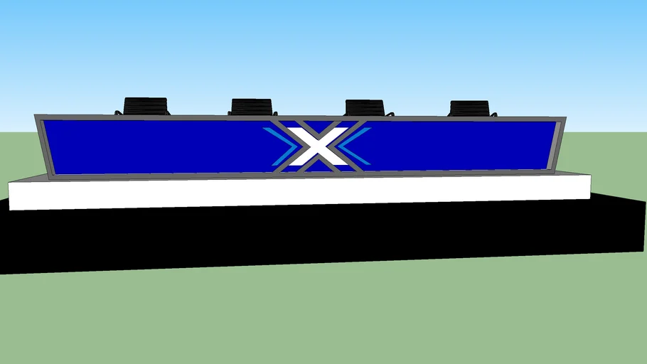 X factor desk | 3D Warehouse