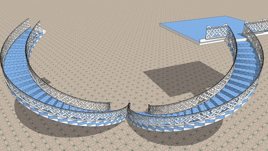 round stairs | 3D Warehouse