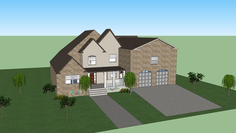 Suburban Home | 3D Warehouse