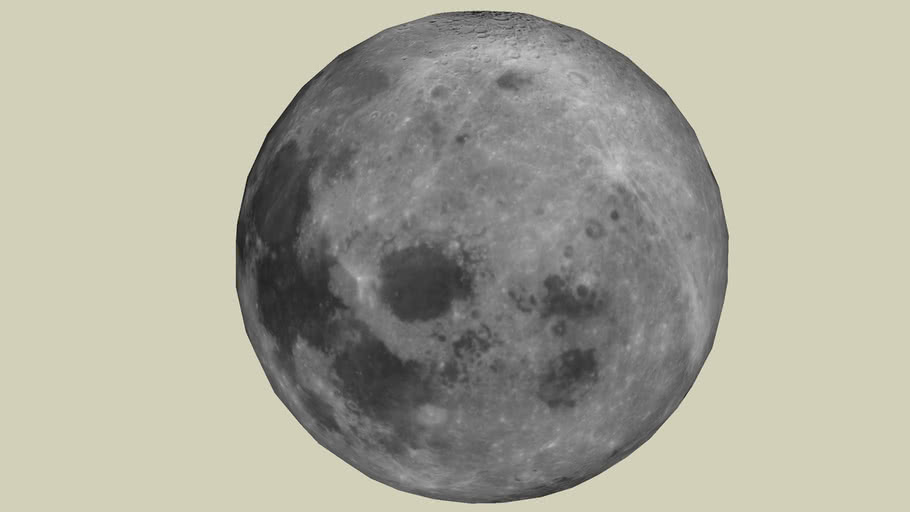 3D Moon | 3D Warehouse