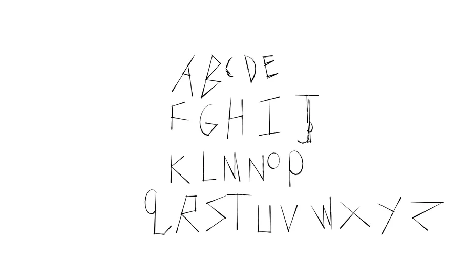 alphabet | 3D Warehouse