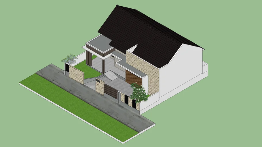 Rumah Minimalis | 3D Warehouse