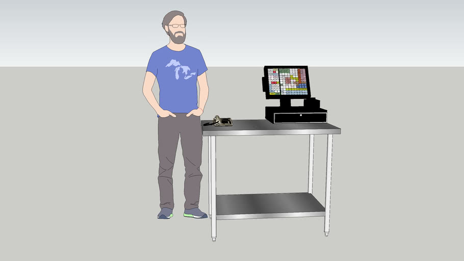 Kasir | 3D Warehouse