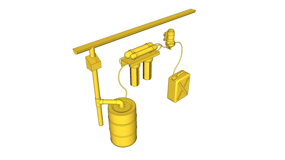 Basic Water Purification | 3D Warehouse