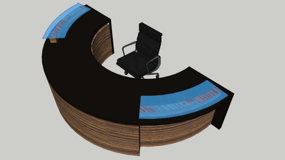reception table- simple | 3D Warehouse