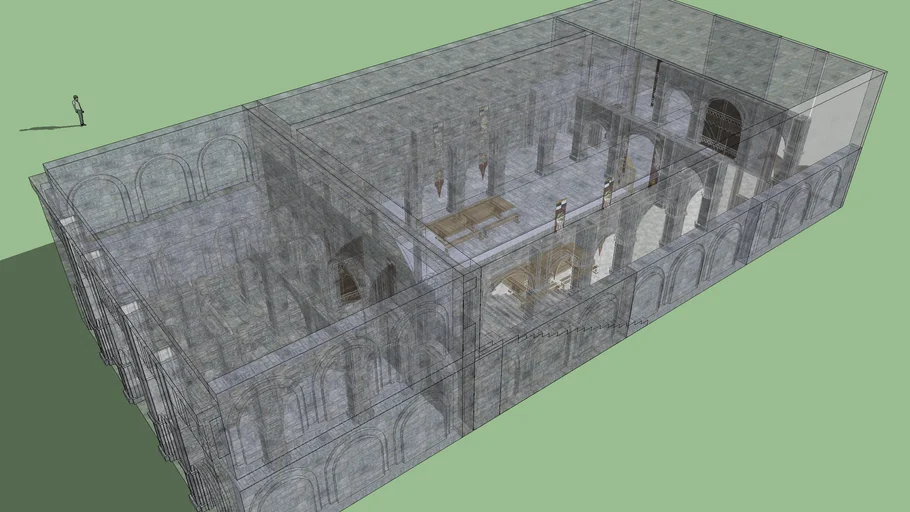 Helms deep great hall | 3D Warehouse