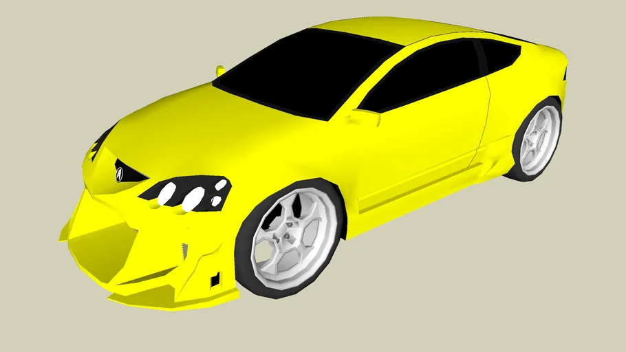 improved acura rsx | 3D Warehouse