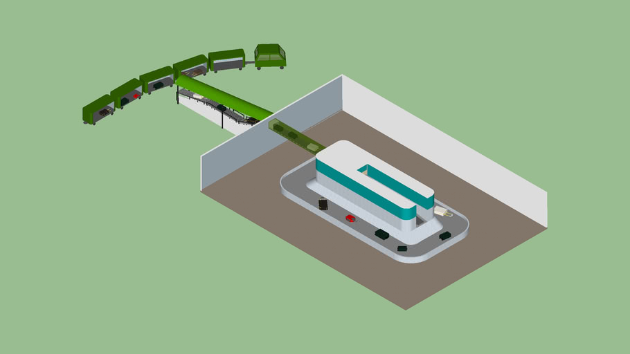 Baggage Claim Area | 3D Warehouse