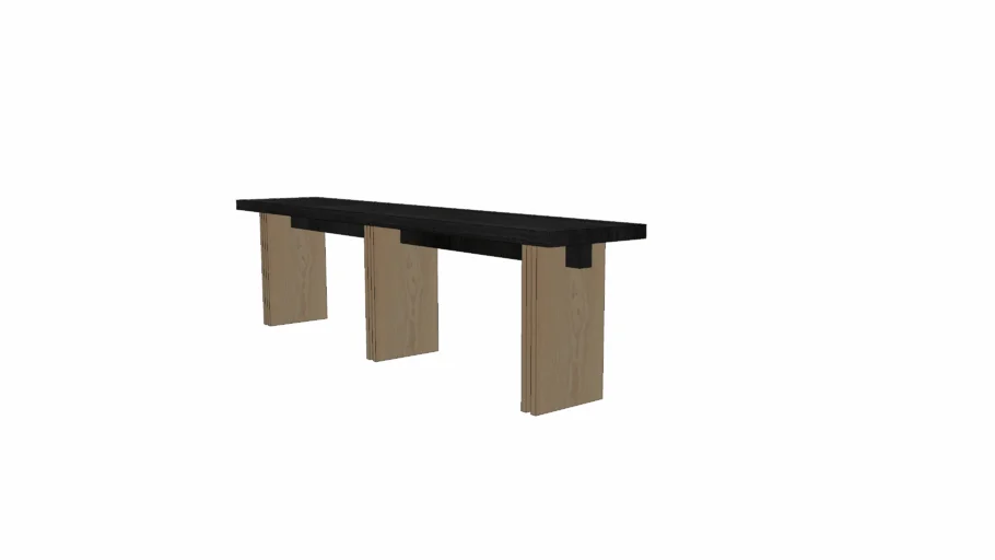 WOOD BENCH | 3D Warehouse