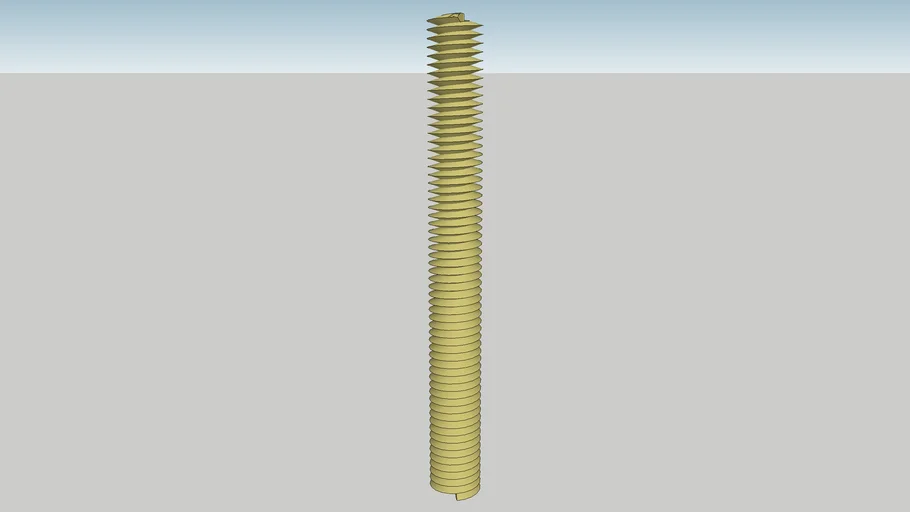 tige filetée ( récup.) | 3D Warehouse