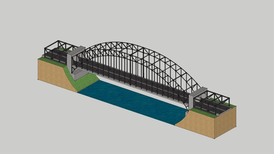 Arch Bridge | 3D Warehouse