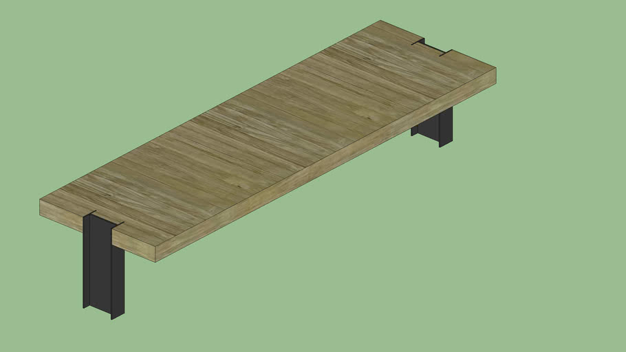 Bench chair | 3D Warehouse