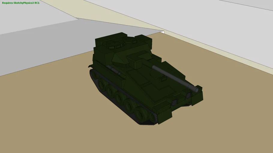 FV107 Scimitar armoured reconnaissance vehicle | 3D Warehouse