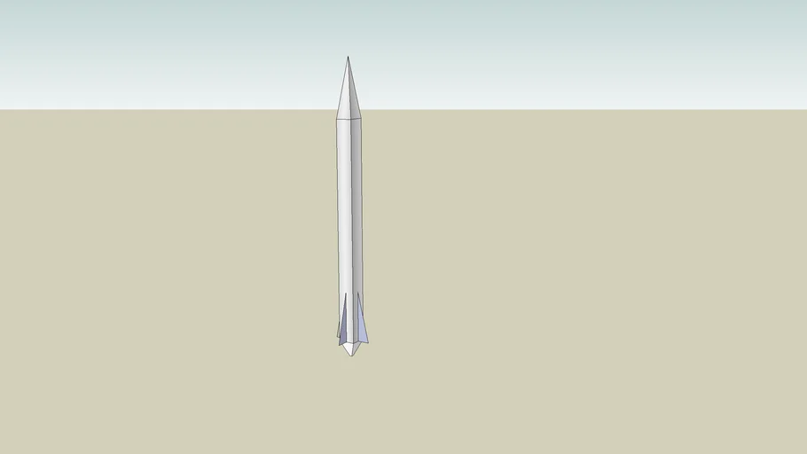 square rocket | 3D Warehouse