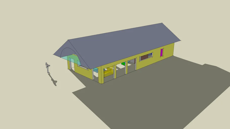 Water Loft: Floating Home Design | 3D Warehouse