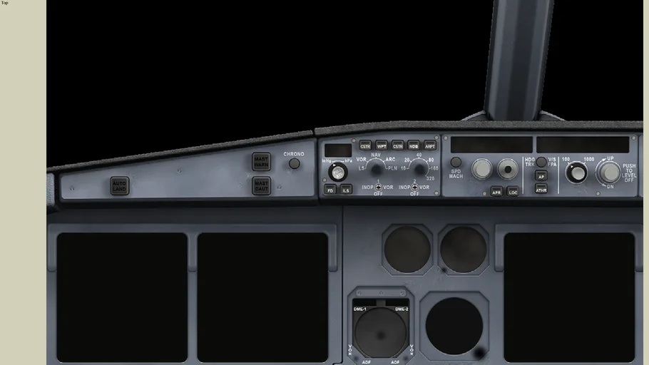A320 Panel | 3D Warehouse