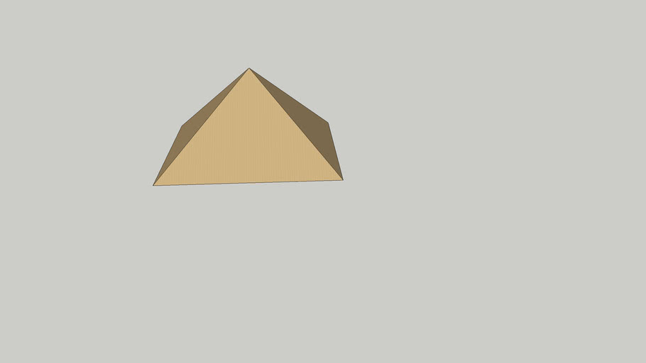 Sandstone brick pyramid | 3D Warehouse