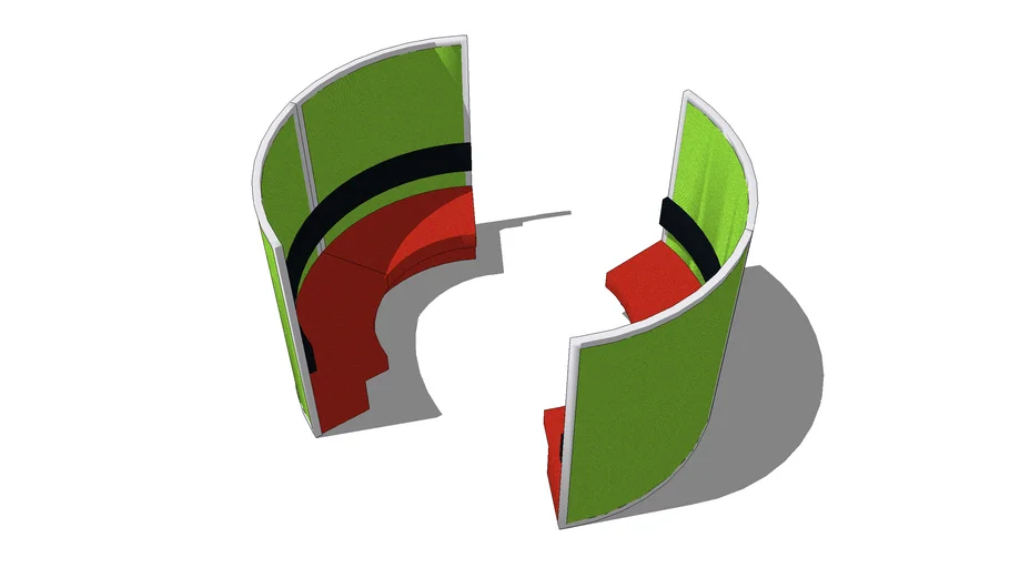 COVE BR-20 Screen System Configuration | 3D Warehouse