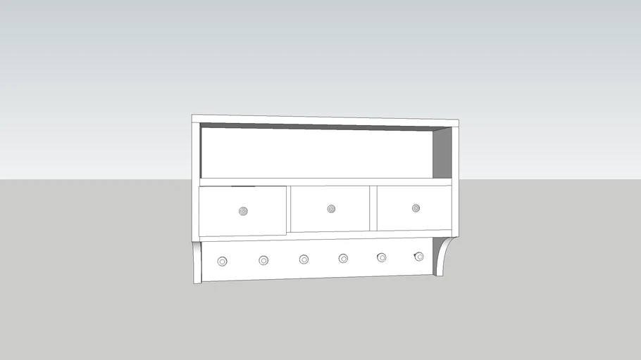 wall shelf | 3D Warehouse