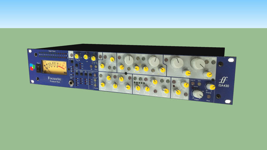 Focusrite ISA 430 | 3D Warehouse