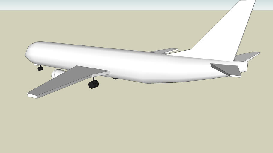 An Airplane | 3D Warehouse
