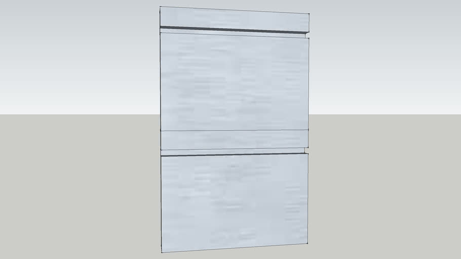 Ronda QM 11 Double Insulated Drawers | 3D Warehouse