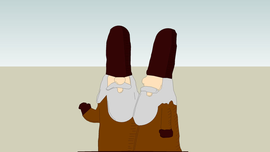 the Elbonians - normal (Bryce style) 2D character | 3D Warehouse