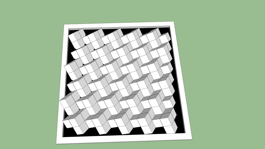 cubes tessellations | 3D Warehouse