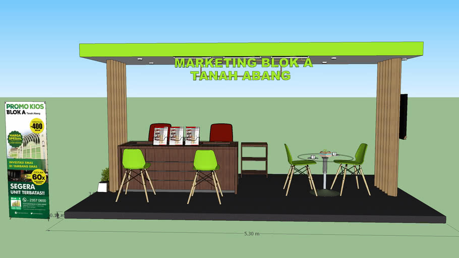 Marketing Booth Design | 3D Warehouse